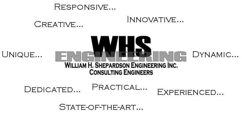 WHS Engineering Inc. Welcome Page
